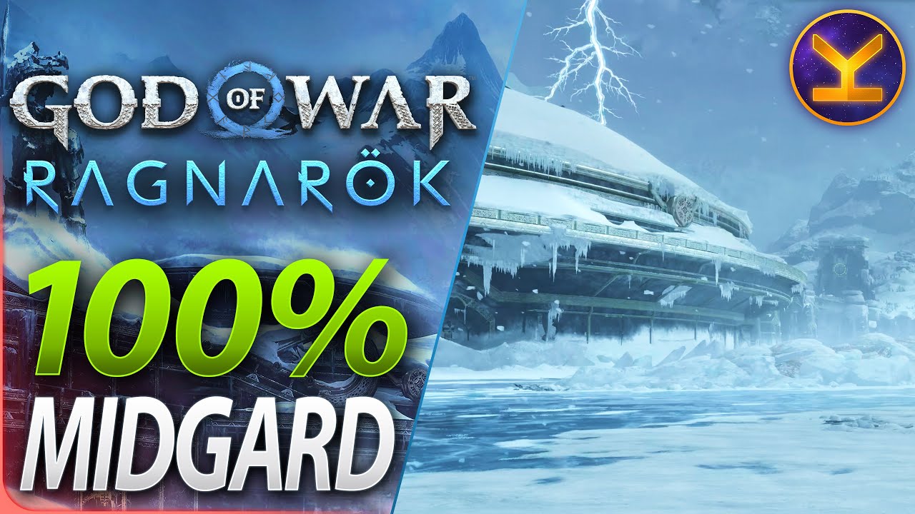 God of War Ragnarök - MIDGARD 100% - All Collectible Locations - Ravens ...