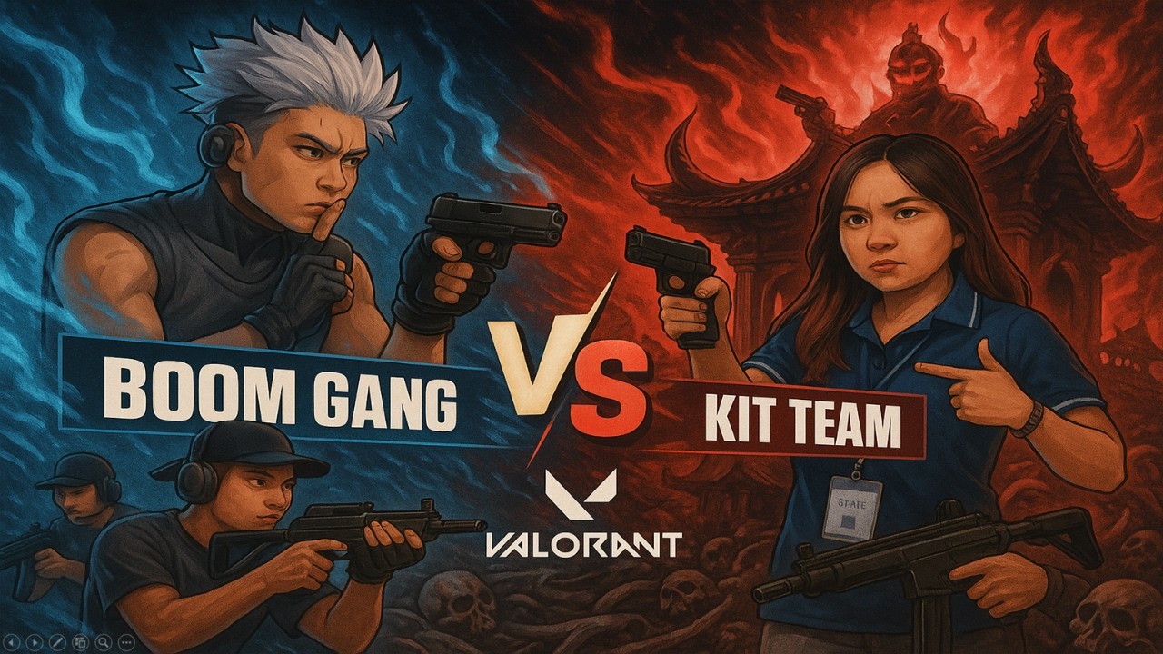 BOOM GANG vs KIT TEAM - VALORANT Đại Chiến - YouTube
