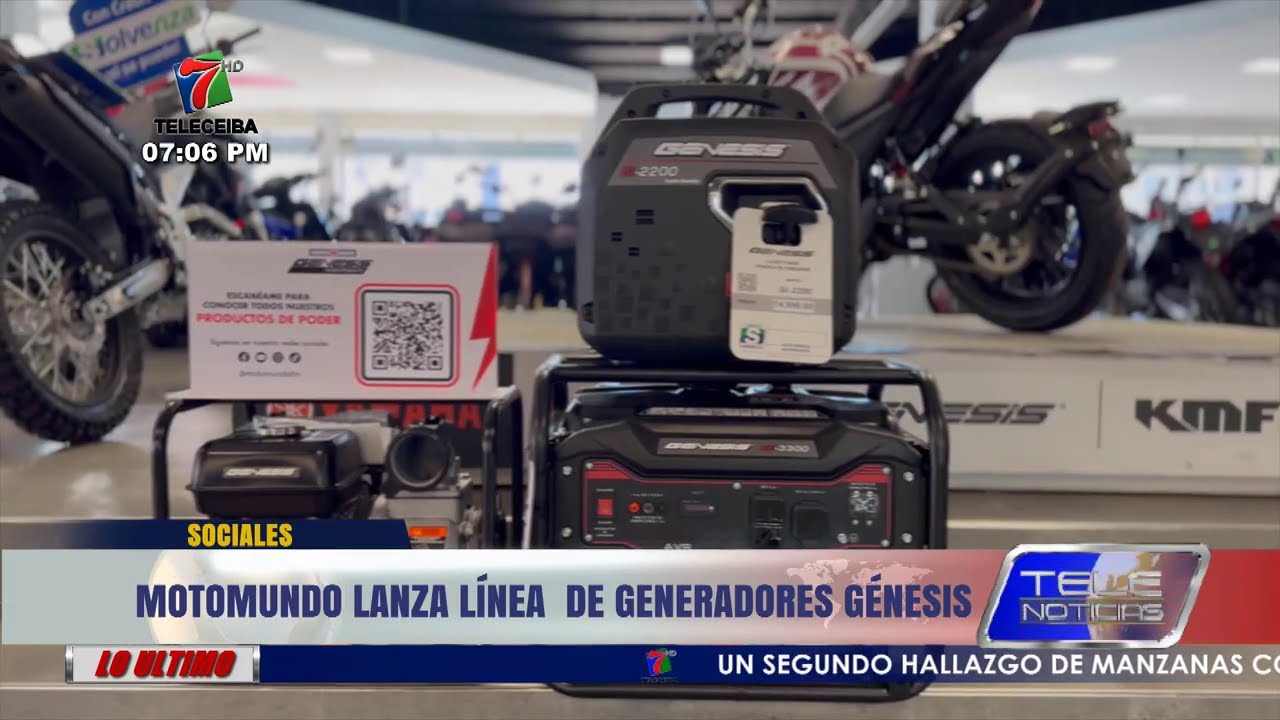 Social | Motomundo lanza línea de generadores Genesis. - YouTube