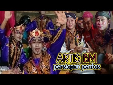 Kita intip kegiatan artis BM saat persiapan pentas