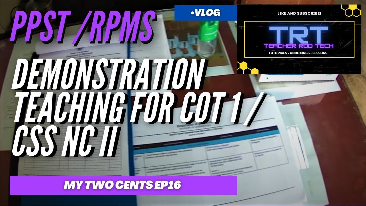 PPST Classroom Observation Tool - Demonstration teaching - YouTube