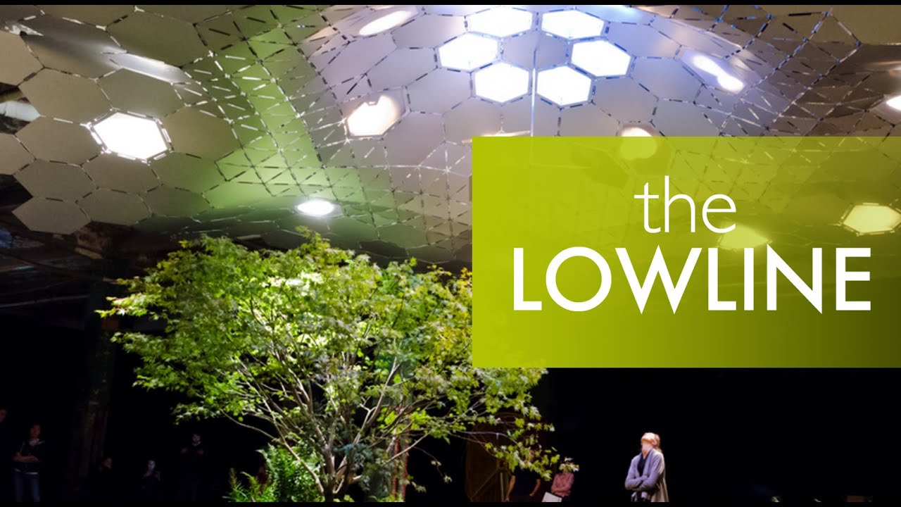 The Low Line - the world's first underground park - YouTube