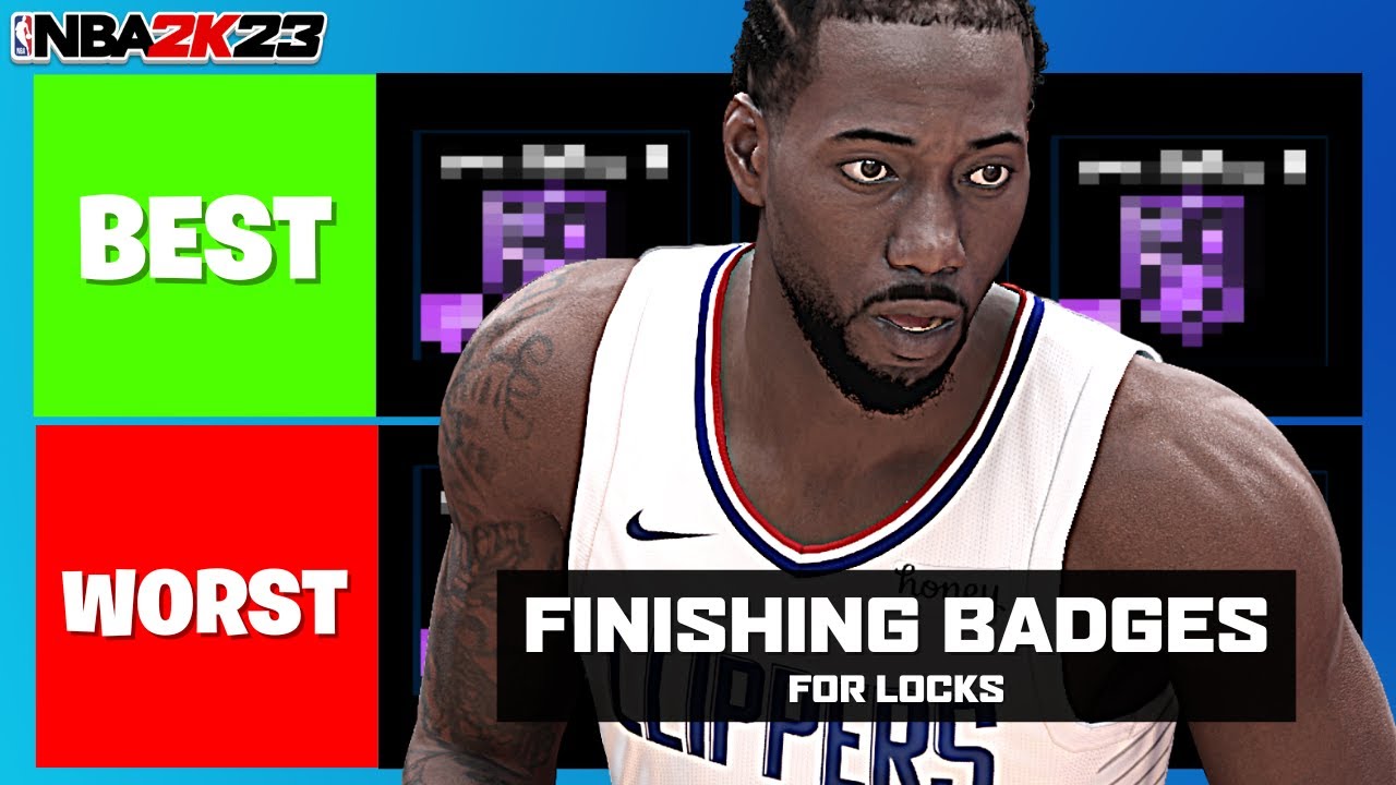 BEST FINISHING BADGES FOR LOCKDOWN DEFENDERS NBA 2K23 - Badge Tier List ...