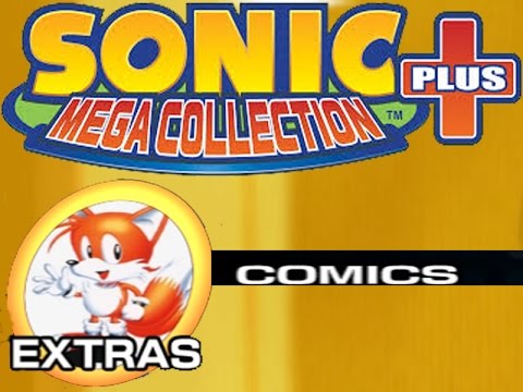 Sonic Mega Collection Plus:Comic Part 2 (Extras) - YouTube