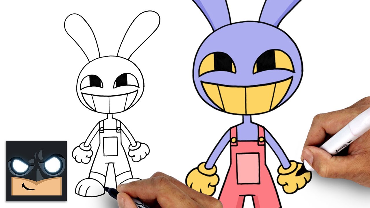 How To Draw JAX | The Amazing Digital Circus - YouTube