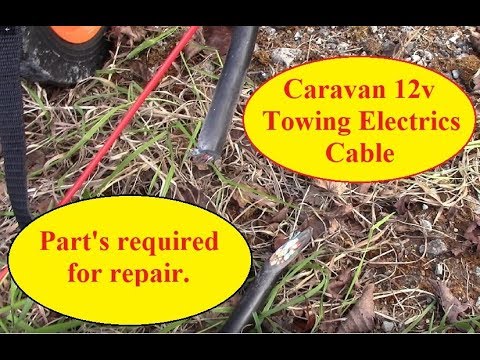Caravan 12v Electrics Cable Repair (part 1) - YouTube