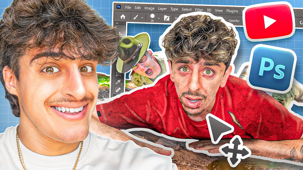 How I Create FaZe Rug’s VIRAL YouTube Thumbnails - YouTube
