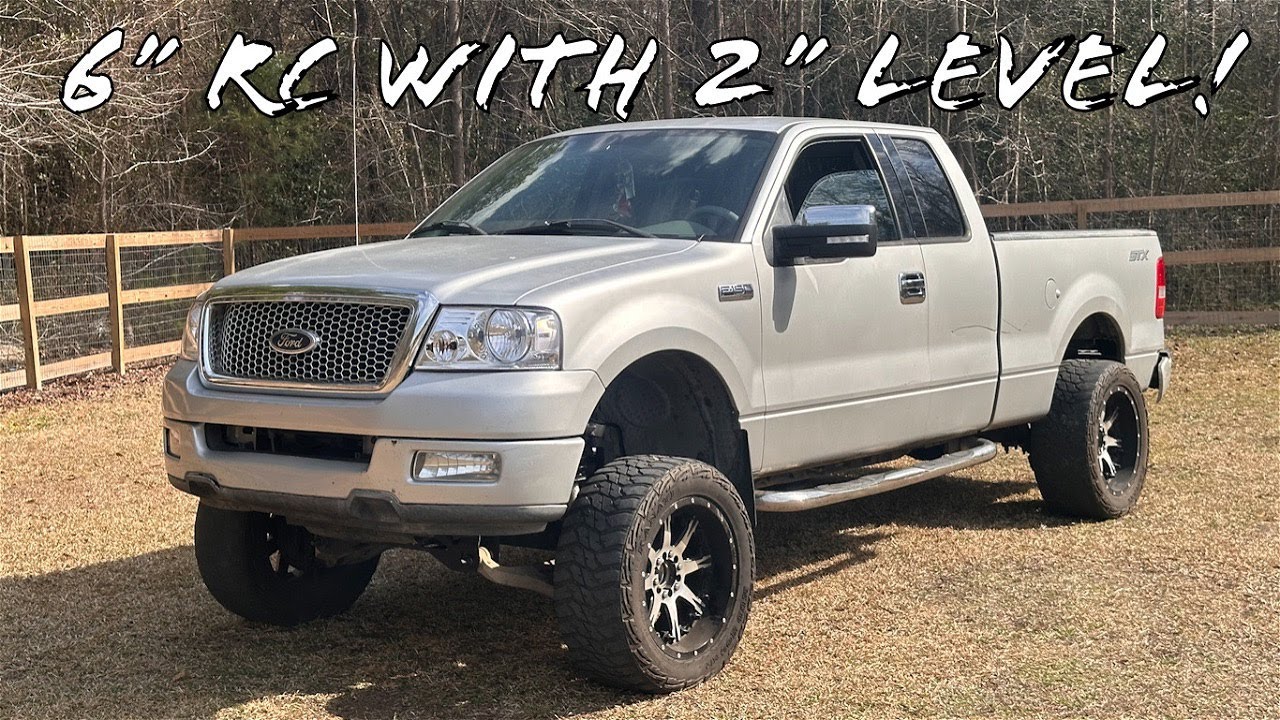 6" ROUGH COUNTRY INSTALL ON 2WD F150! | 2" LEVEL STACKED?! | OG SHOP ...