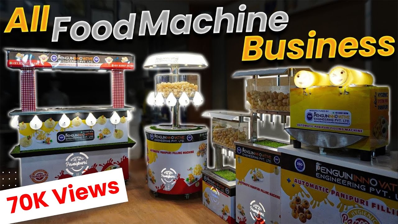 Food Business Machine | New Business Ideas | Low investment, High ...