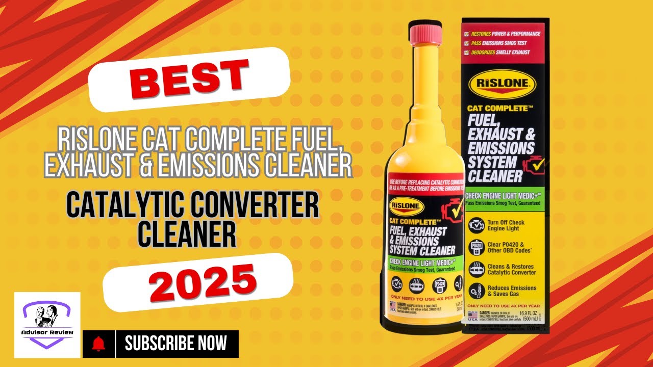 Rislone Cat Complete Fuel, Exhaust & Emissions Cleaner Full Review Of ...