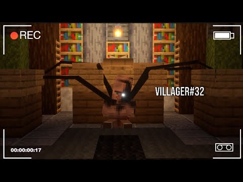 This Villager Had A Tragic Story On This New Horror Mods... Minecraft ...