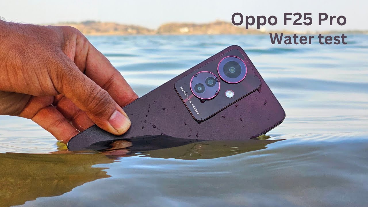 Oppo F25 Pro 5g Water Test | IP65 Water resistant - YouTube