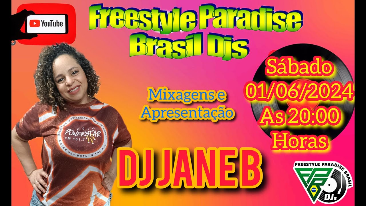 Dj Jane B - Freestyle Paradise Brasil Djs - 01/06/2024 - YouTube