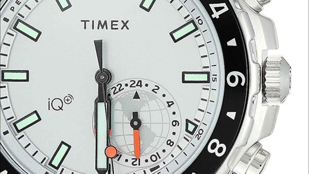 Timex IQ+ Move Multi Time Activity Tracker Smart Watch - YouTube