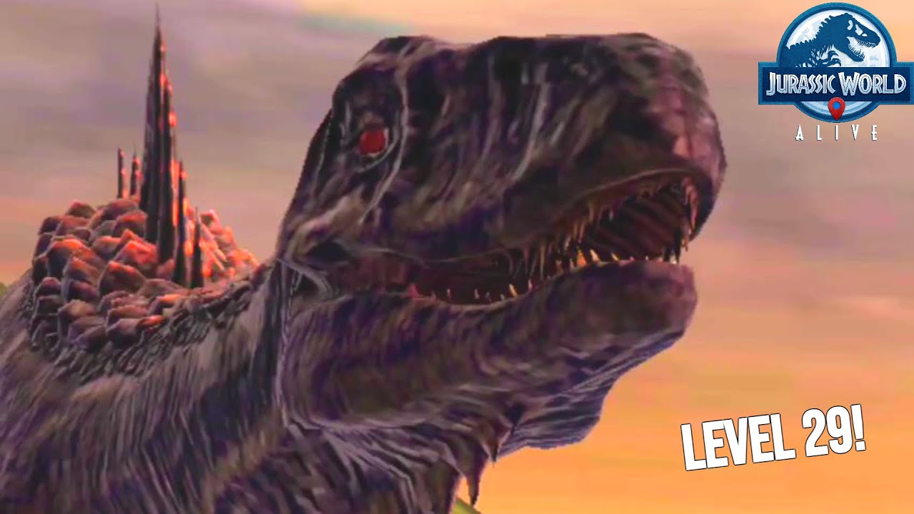 Unique GIGANYX LEVEL 29- POWERING UP!! 💪 (Jurassic World Alive PVP ...