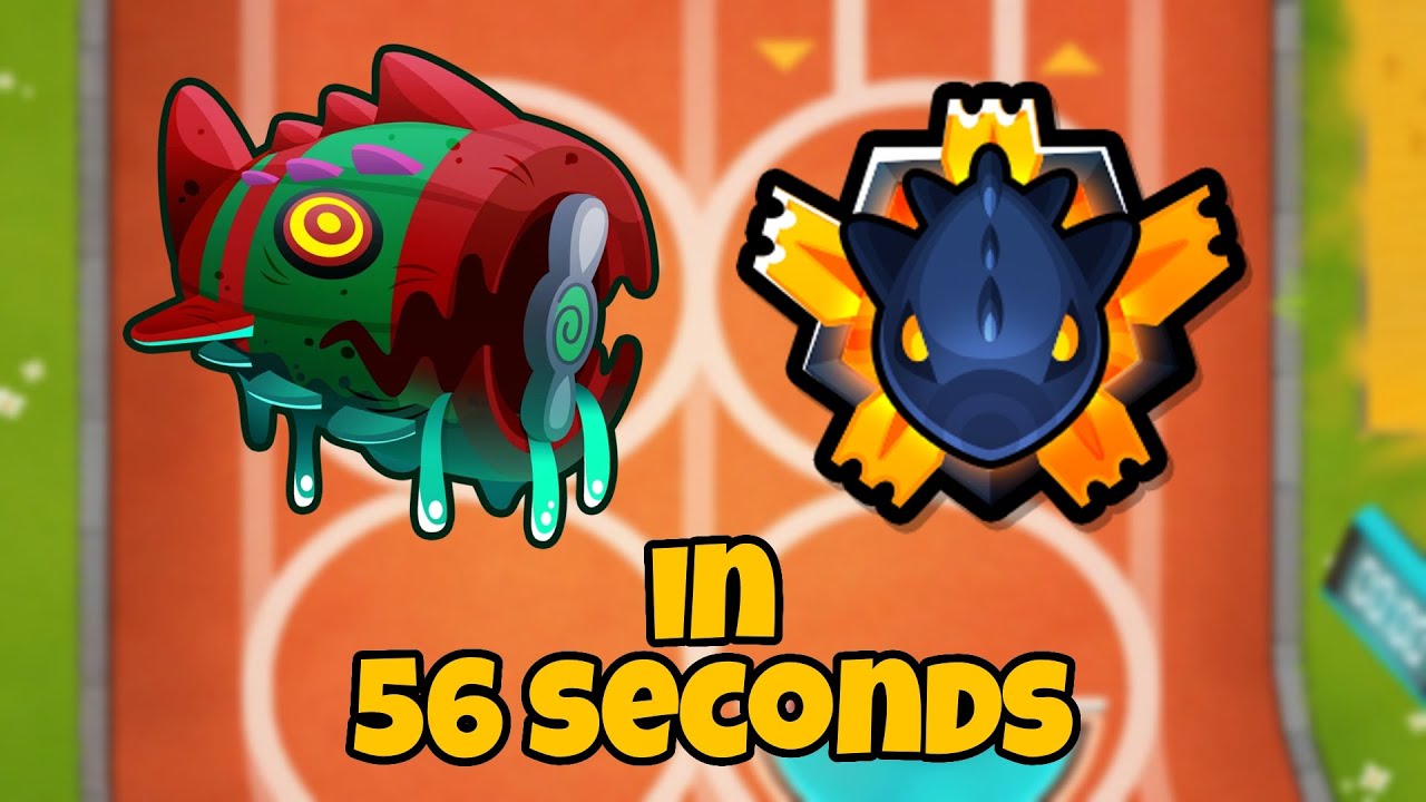 Elite Bloonarius in 56 Seconds || Four Circles - BTD6 - YouTube