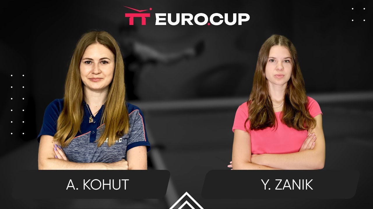 11:50 Alina Kohut - Yulianna Zanik 28.12.2024 | Table Tennis TT Euro ...