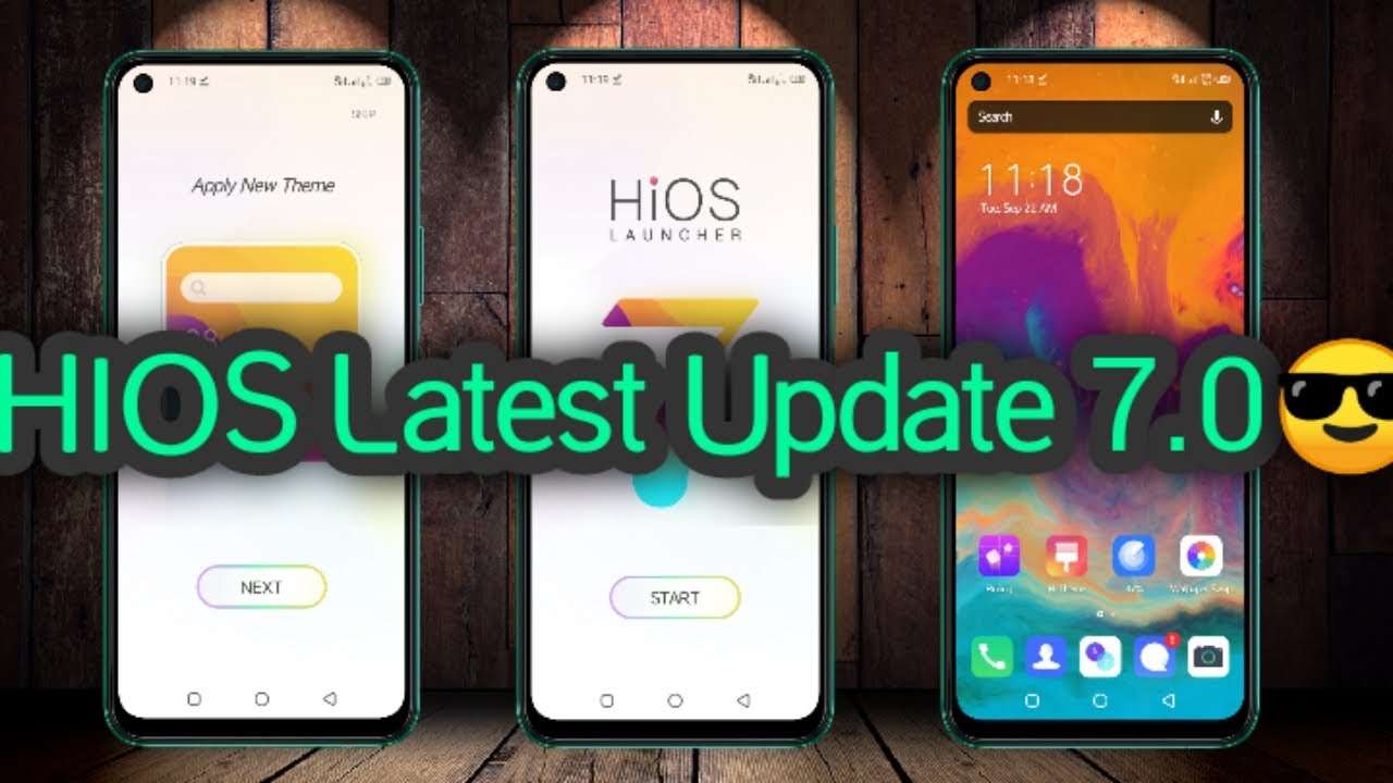 Tecno HIOS Launcher latest update 7.0 | Improve speed & Performance ...