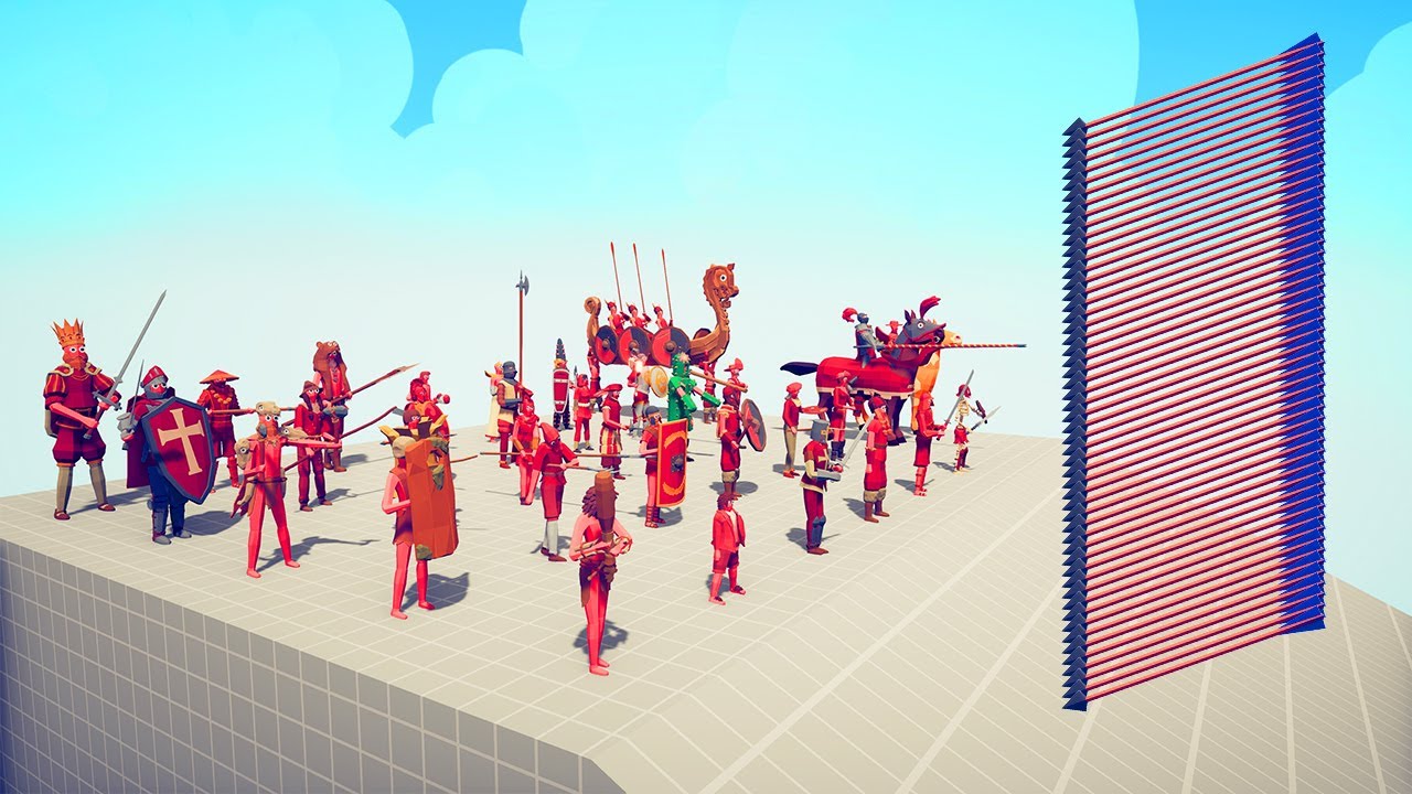 100x ARROW vs ALL MELEE UNIT| TABS - Totally Accurate Battle Simulator ...