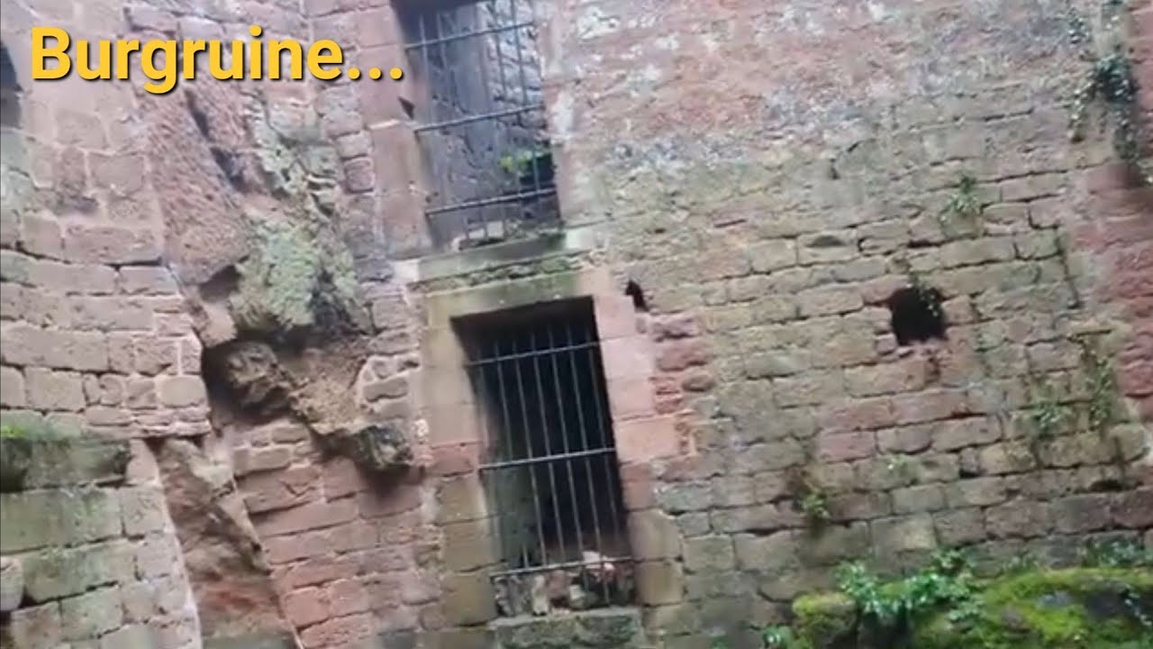 Burgruine- Im Verlies von Burg Frankenstein - YouTube