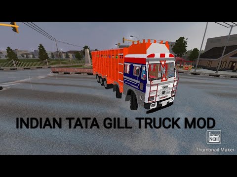 TATA GILL TRUCK MOD BUS SIMULATOR INDONESIA|bussidmod - YouTube