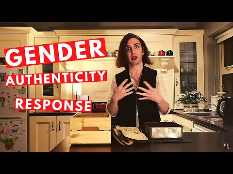 Reacting to "Gender and Authenticity" by The Leftist Cooks - YouTube