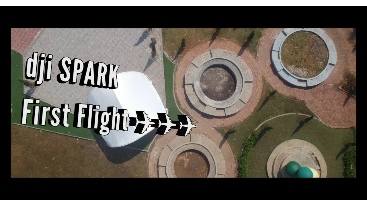 Dji Spark - First flight - test dji spark - YouTube