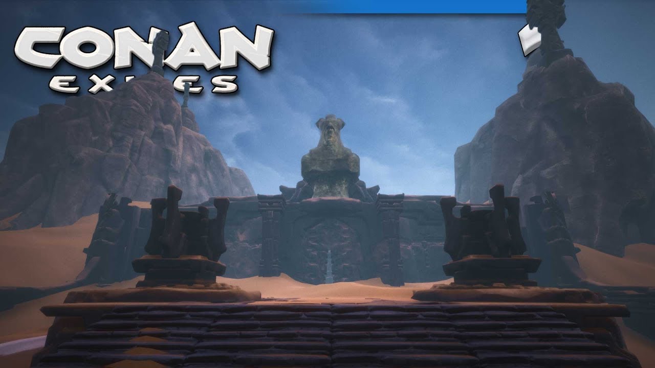 THE SANDSTORM MANIAC & EXPLORING! | Conan Exiles Multiplayer Gameplay ...