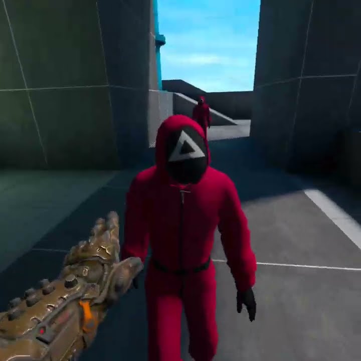 Finding and killing the squid game manager BONELAB VR - YouTube