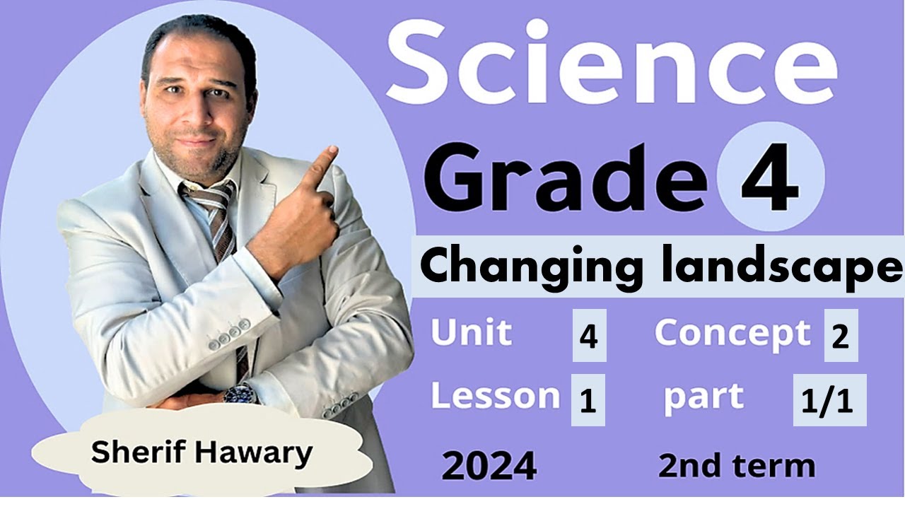 Science | Grade 4 | Changing landscape | Unit 4 concept 2 lesson 1 ...