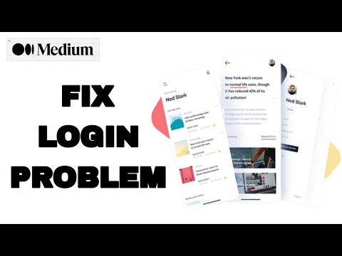 How To Fix And Solve Login Problem On Medium App | Easy Fix - YouTube
