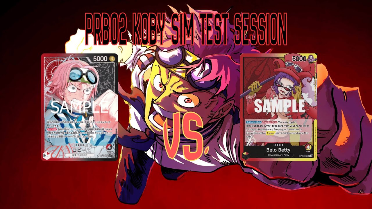 PRB02 KOBY SIM TEST SESSION - GAME 1 VS. BELO BETTY - YouTube