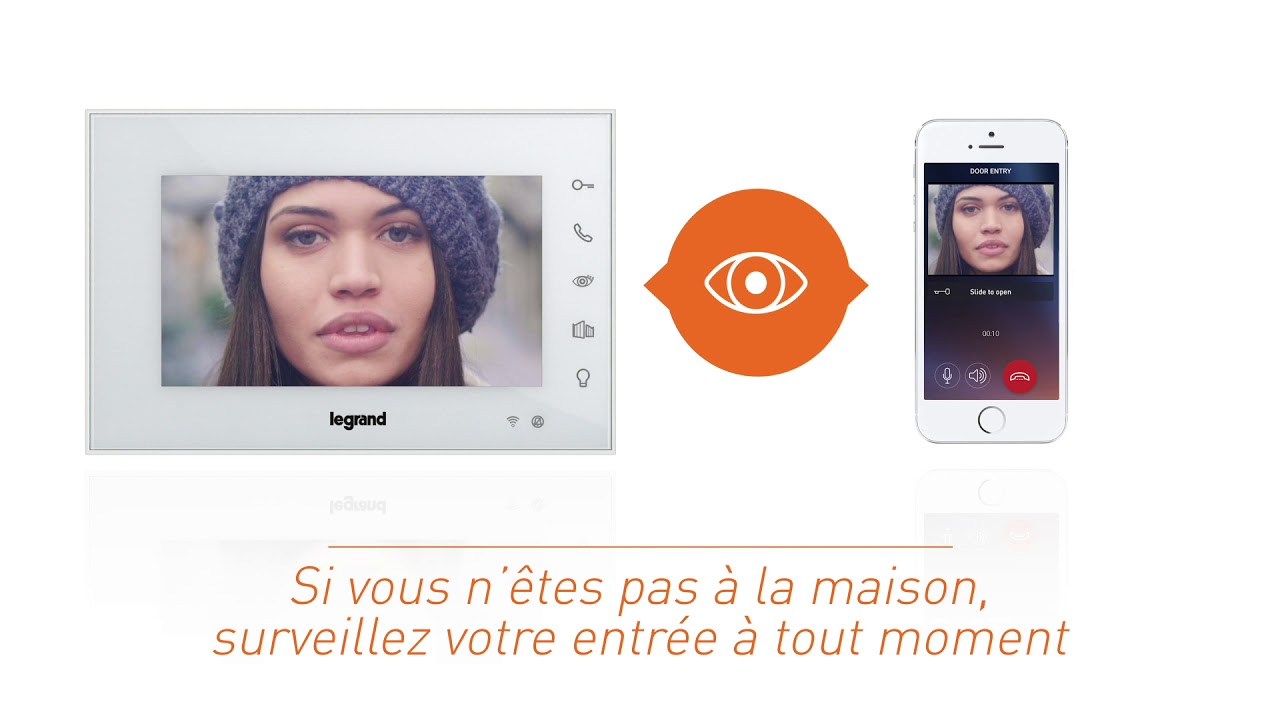 Le kit vidéophone connecté pour le bricoleur : Legrand Easy Kit - YouTube