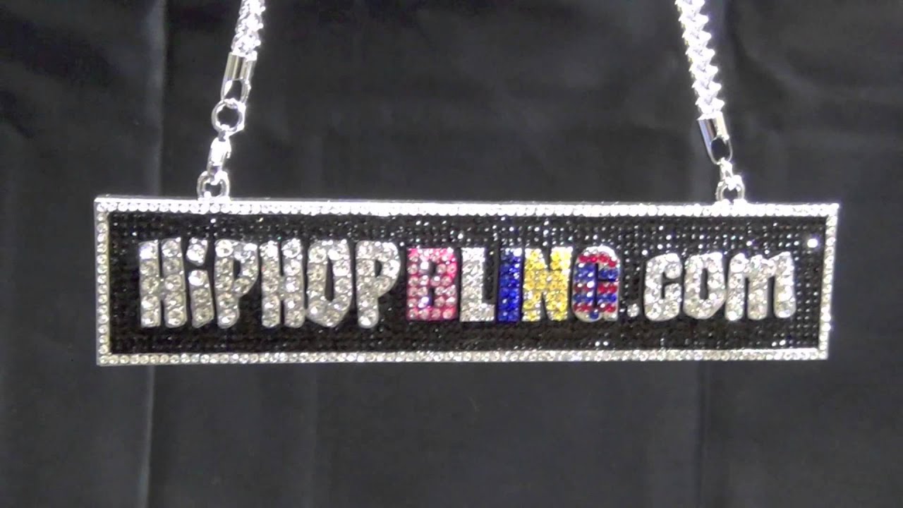 HipHopBling.com Logo Chain Hip Hop Bling Jewelry - YouTube