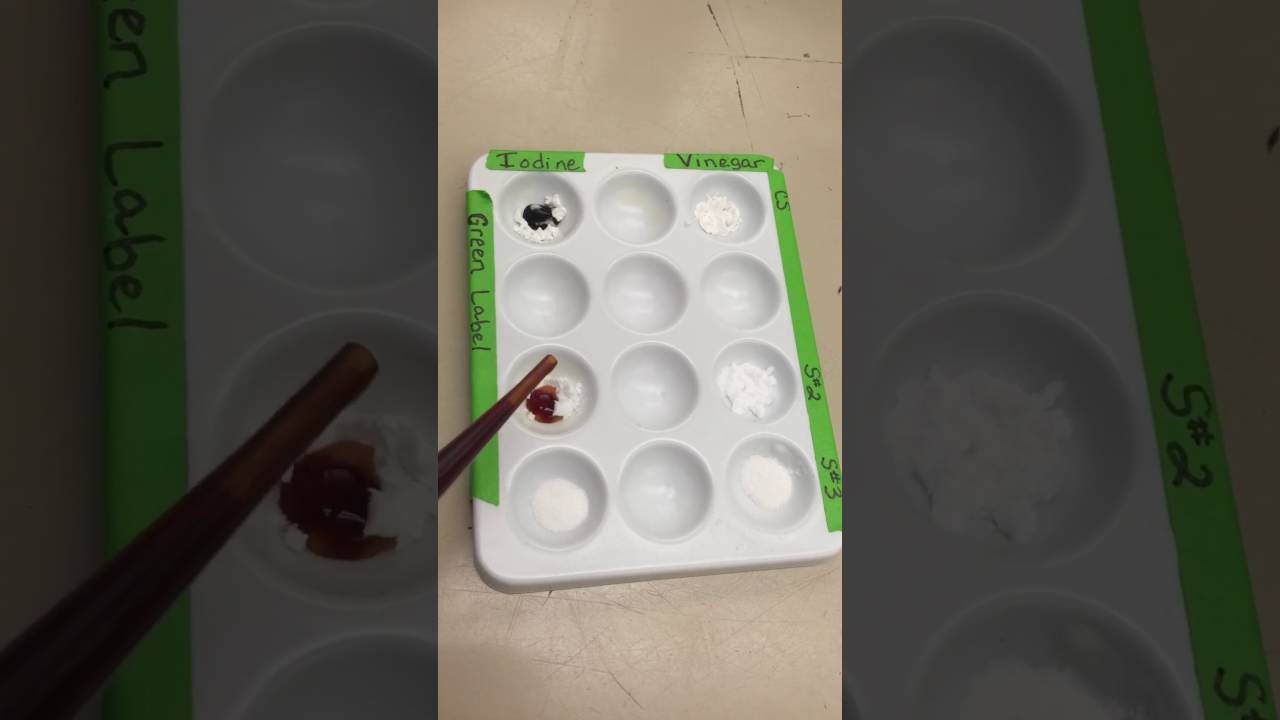 BIO CRIME SCENE WHITE POWDER TEST - YouTube