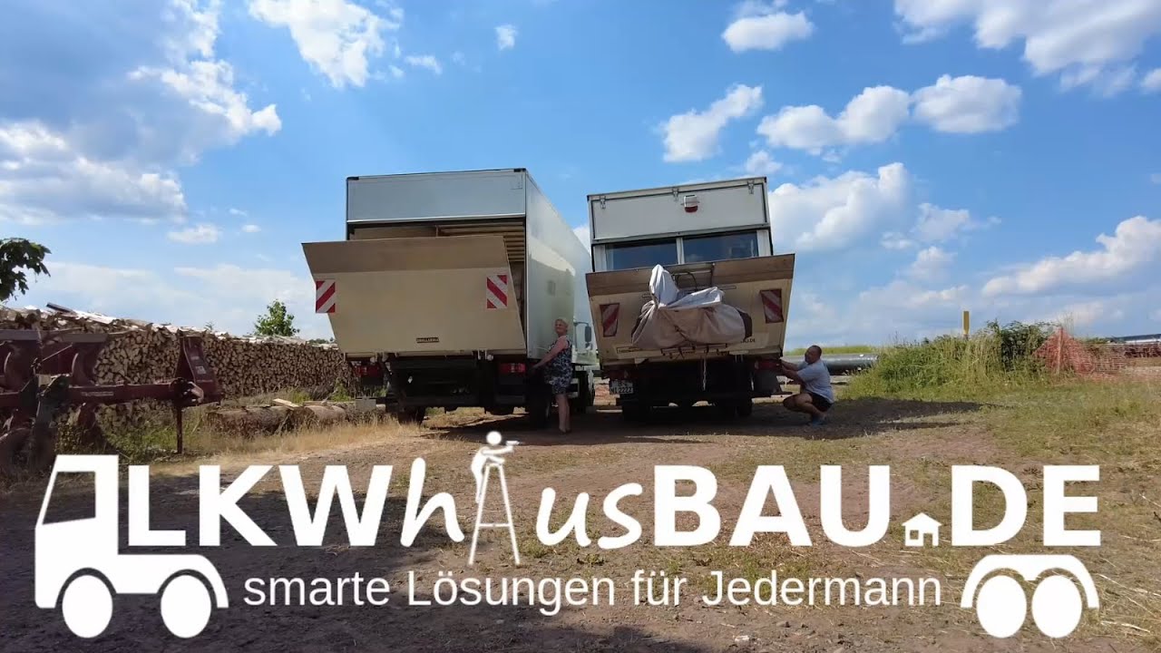 LKWhausBAU bekommt ein Schwesterchen ;-) Kevin baut Monis LKW aus ...