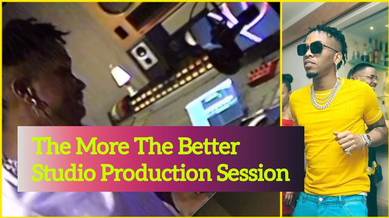 Tekno Making "Can't Chase" Track #13 Off 'The More The Better Album♂️ ...