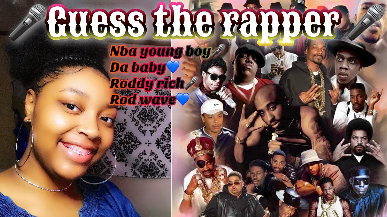 4 PICTURES💯AN 1 RAPPER 👦🏽QUIZ *GUESS THE RAPPER CHALLENGE *🎤🤪 - YouTube