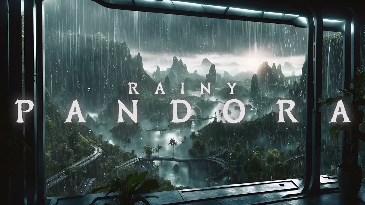 Rain Birds Soundscape | Rainy Pandora | Futuristic Station To Relax ...
