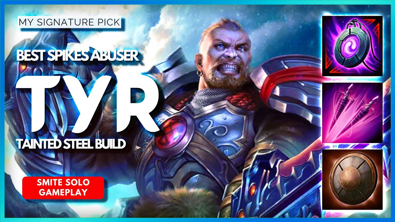 THE SYNERGY OF THIS TYR BUILD IS INSANE! - Tyr Solo SMITE Conquest ...