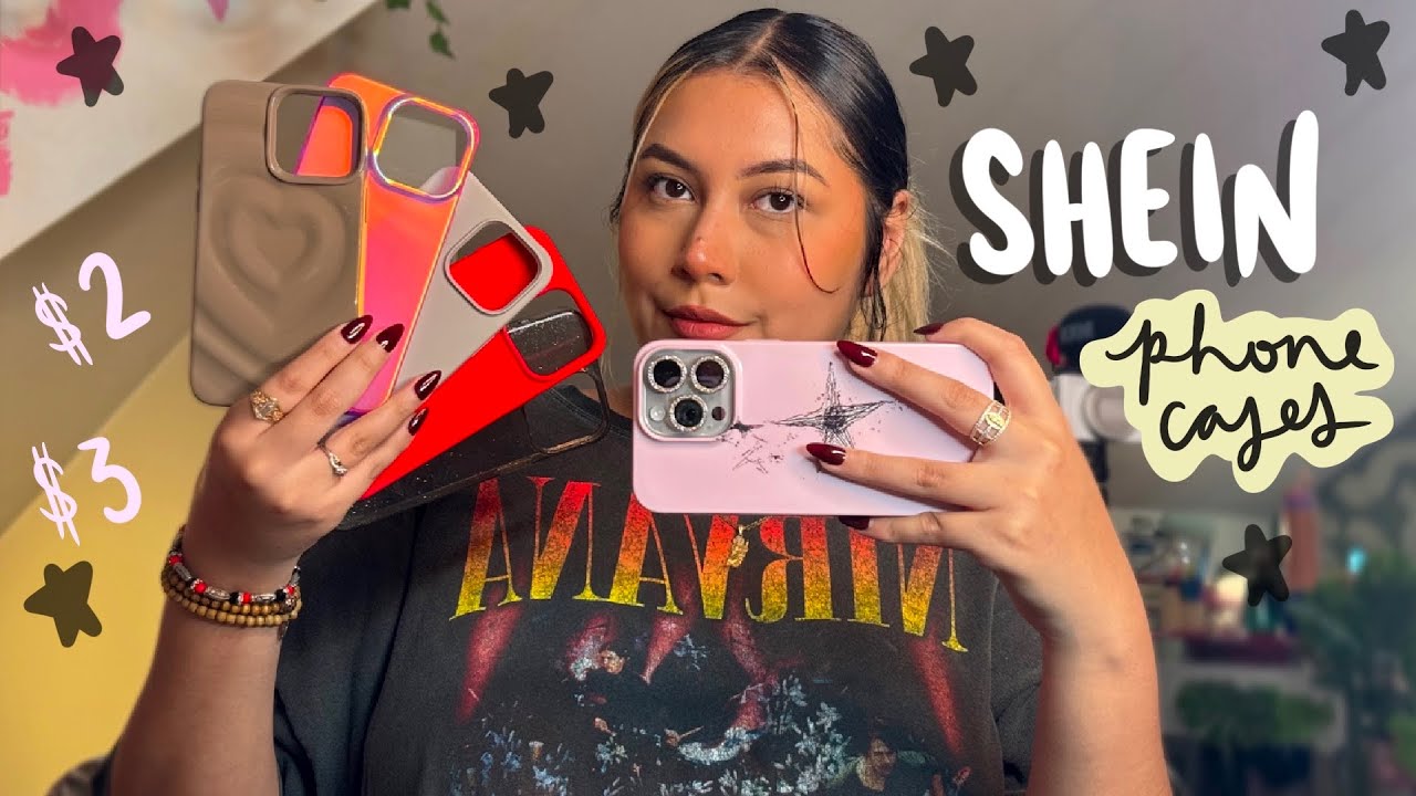 SHEIN iPhone 15 Pro Max AFFORDABLE PHONE CASE Haul 📱💗 - YouTube