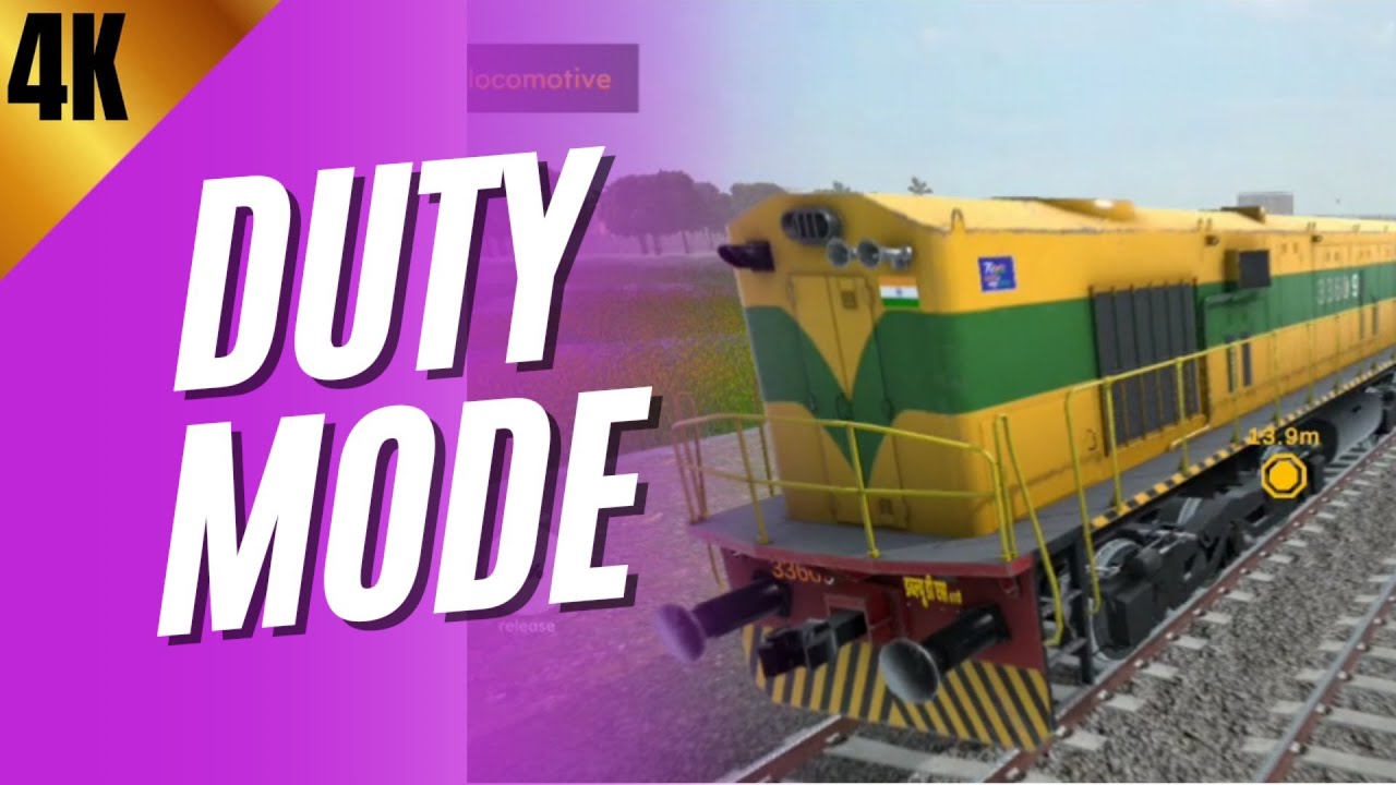 Duty Mode in RG Train Tech Demo | Game On Rails - YouTube