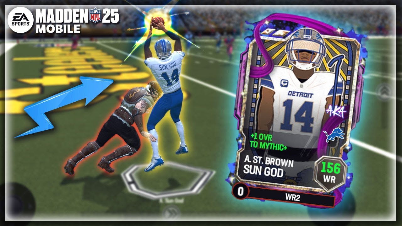THE SUN GOD IS GODLY!! MADDEN MOBILE 25 GAMEPLAY!! - YouTube
