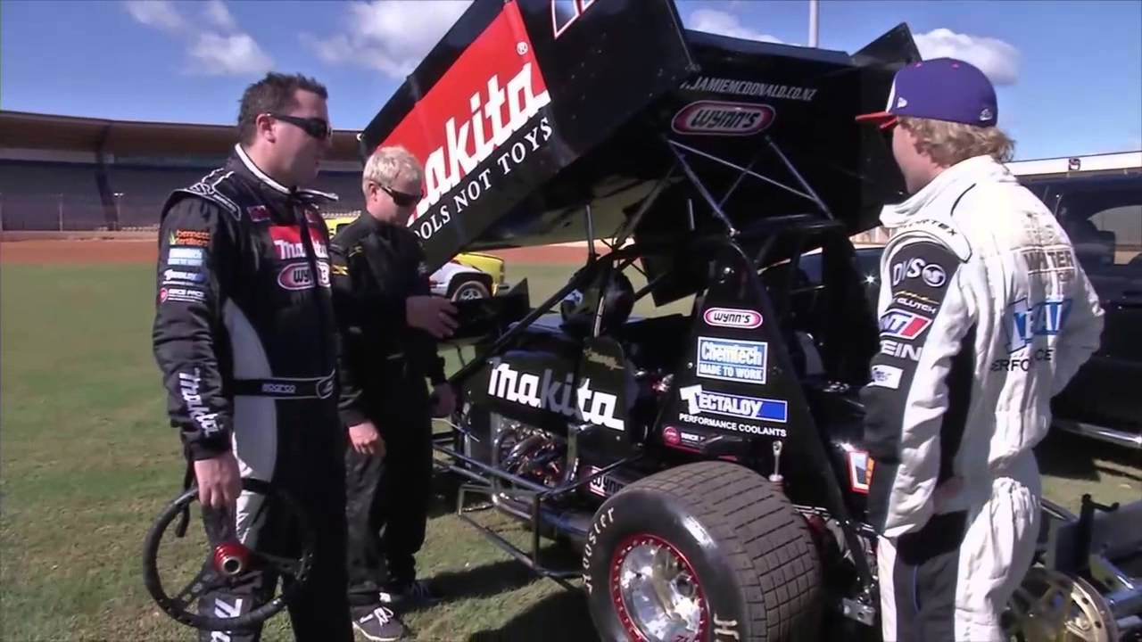 Wynns Driver Swap Episode 1 Sprint Car - YouTube