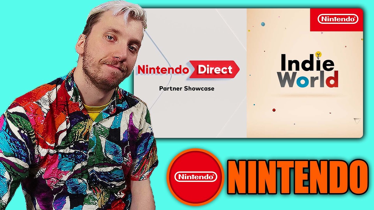 Paddy reagiert auf: Indie World & Nintendo Direct: Partner Showcase ...