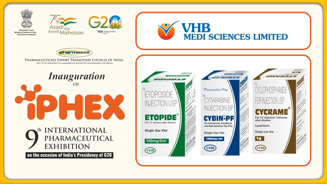 Pharmaceutical Manufacturers | VHB Medi Science | IPHEX 2023 | Hybiz tv ...