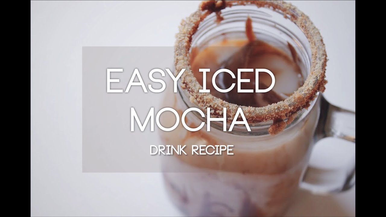 Easy Iced Mocha (Dairy Free) | Drink Recipe - YouTube