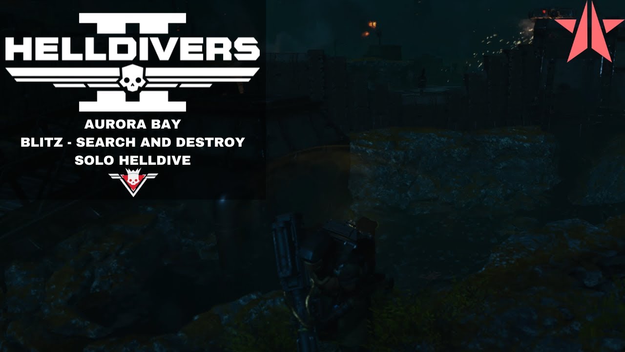 Helldivers 2 | Break into Valdis | Aurora Bay-Search and Destroy | Solo Helldive Difficulty 9 ...
