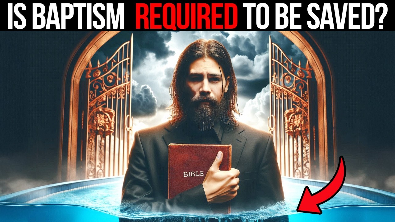 Can You Be SAVED Without Being BAPTIZED? Bible Study - YouTube