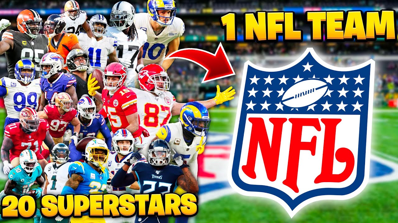20 SUPERSTARS, 1 NFL TEAM - YouTube